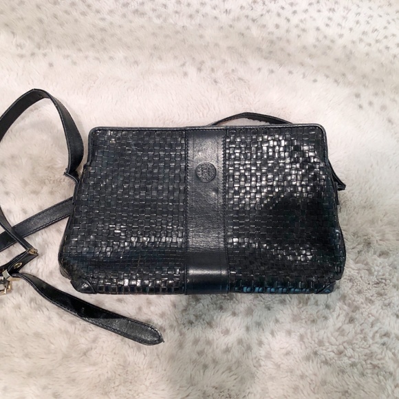 Fendi | Bags | Vtg Fendi Roma Woven Leather Crossbody Bag | Poshmark